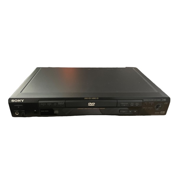 Sony | Media | Sony Dvd Cd Video Player Dvpns70h Black Component Video ...